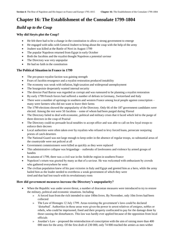 AQA A Level History: 2H France in Revolution - Complete Set | Teaching ...