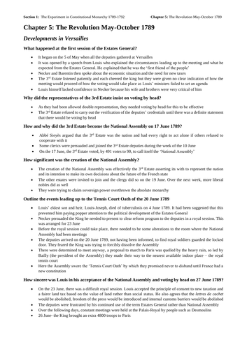 AQA A Level History: 2H France in Revolution - Complete Set | Teaching ...