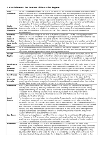 AQA A Level History: 2H France in Revolution - Complete Set | Teaching ...