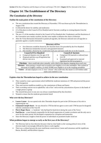 AQA A Level History: 2H France in Revolution - Complete Set | Teaching ...