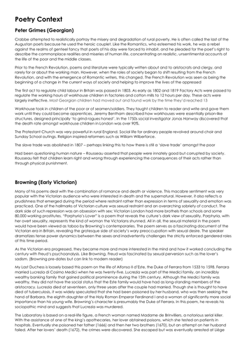 Crime Poetry | Teaching Resources