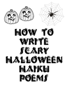 Halloween Writing Idea - Writing Scary Haiku Poems | Teaching Resources