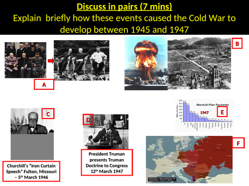 A Level Analysis of Sources and Events Leading to Start of Cold War ...