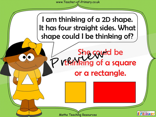 2D Shapes - Year 1 | Teaching Resources
