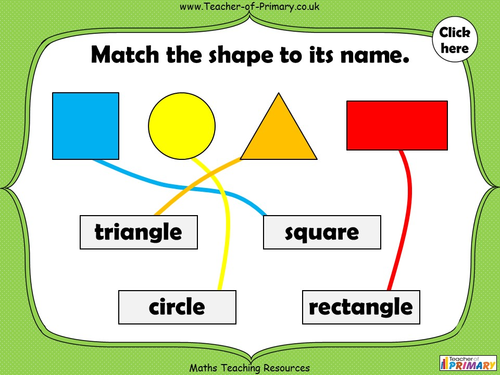 2D Shapes - Year 1 | Teaching Resources