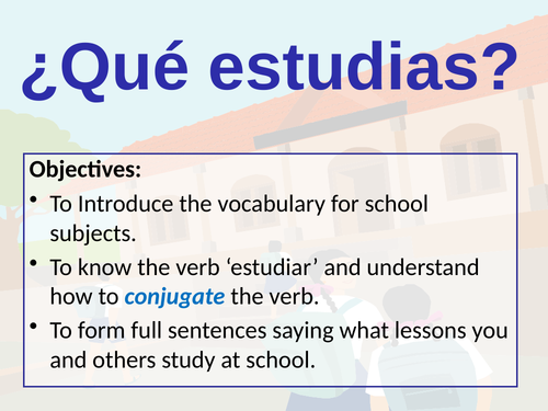 Mira 1 Spanish - Mod 2 School Subjects | Teaching Resources
