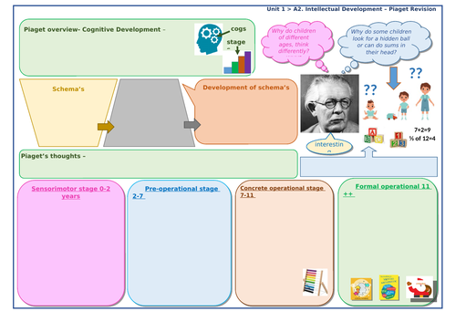 Piaget's Cognitive Theory Revision - engaging an overview | Teaching ...