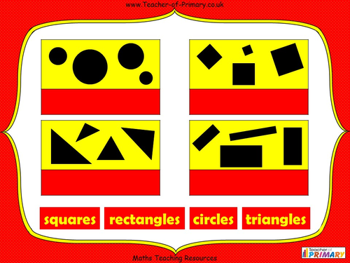 Sorting 2D Shapes - Year 1 | Teaching Resources