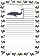 The Snail and the Whale Character Description | Teaching Resources