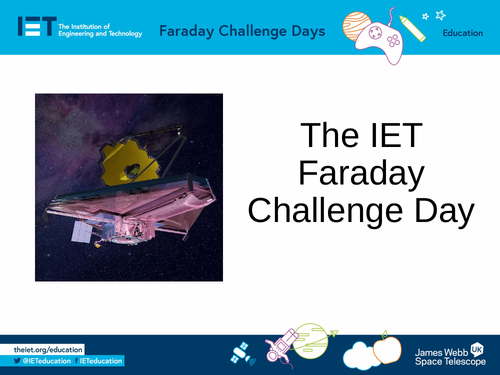 James Webb Space Telescope - DIY Faraday Challenge Day | Teaching Resources