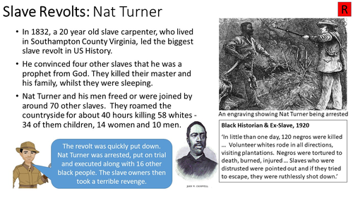 Slave Revolts 1600 - 1885 | Teaching Resources