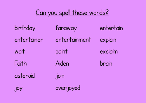 Learn Vowel Digraphs Like OA, AI, AY, OI, OY: The Entertainer ...
