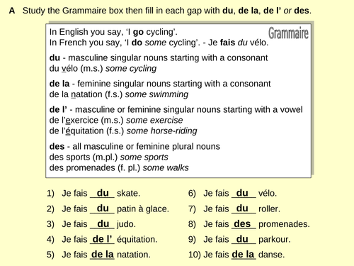 Studio 1, Module 3, Unit 3: Qu'est-ce que tu fais? | Teaching Resources Studio 1, Module 3, Unit 3: Qu'est-ce que tu fais? | Teaching Resources