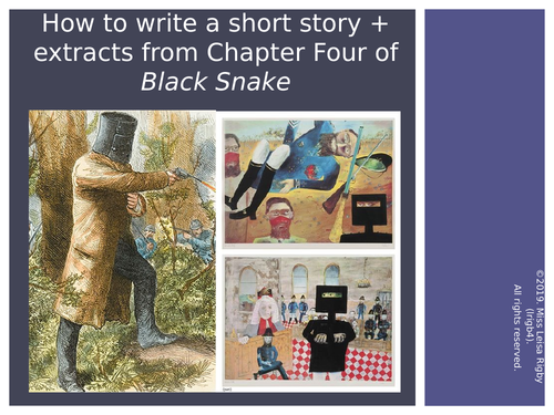 Ned Kelly English Unit - How to write a short story (using excerpts from Chapter 4 of Black ...