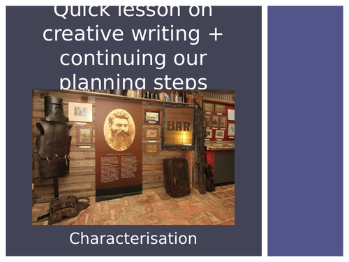 Ned Kelly English Unit - Black Snake Imaginative Recount Assessment Task and scaffolding ...