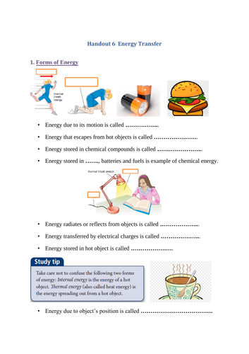 IGCSE Energy Transfers (CIE) | Teaching Resources IGCSE Energy Transfers (CIE) | Teaching Resources