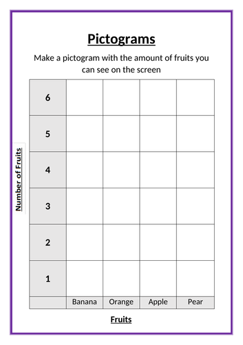 Pictograms and Tally Charts (P6-L2) | Teaching Resources Pictograms and Tally Charts (P6-L2) | Teaching Resources