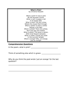 What is Pink? Classic Poetry English Planning Christina Rossetti ...