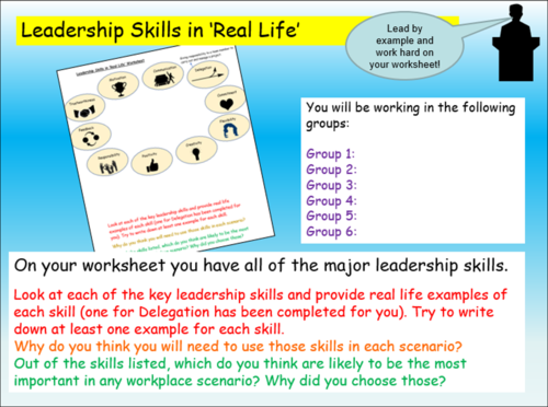 Careers - Leadership Skills | Teaching Resources