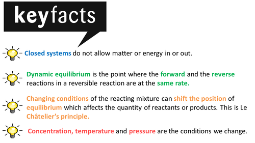 C8.8 Dynamic Equilibrium | Teaching Resources
