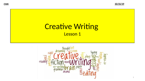English Creative Writing Lesson | Teaching Resources