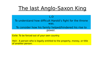 The Last Anglo-Saxon King and the Battle of Stamford Bridge | Teaching ...