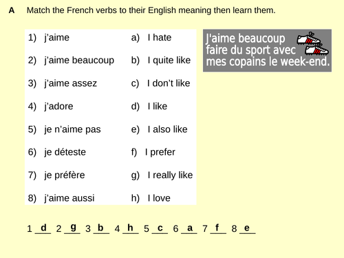 Studio 1, Module 3, Unit 4: J’aime faire ça! | Teaching Resources Studio 1, Module 3, Unit 4: J’aime faire ça! | Teaching Resources