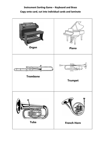 Musical Families & The Orchestra | Teaching Resources