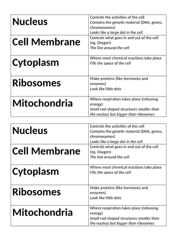 KS3 Cells - Resources to Teach KS3 Cells | Teaching Resources