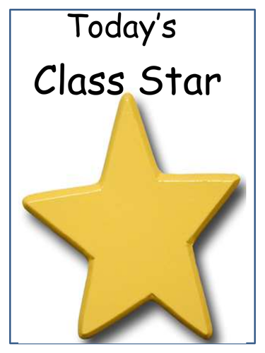 Class Star | Teaching Resources