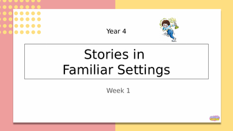 Year 4: Horrid Henry - Stories in Familiar Settings (Week 1 of 2 ...