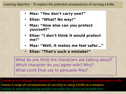 Knife Crime | Teaching Resources