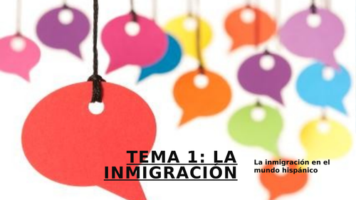 Preparación AQA: Inmigración | Teaching Resources