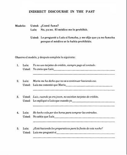 Spanish 1, Spanish 2- Irregular Preterite - Preterito Irregular ...