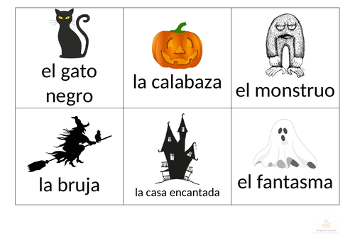 Halloween in Spanish Complete Lesson Plan and Resources | Teaching ...