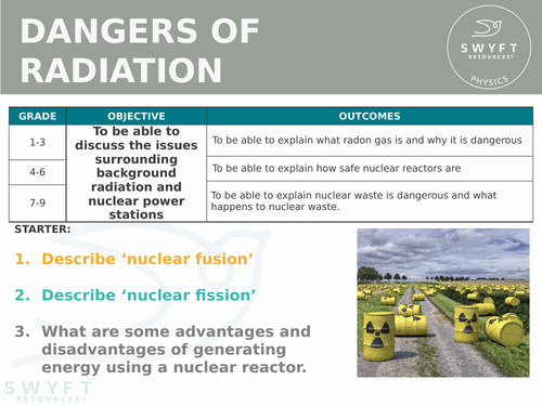 NEW AQA GCSE (2016) Physics - Radioactivity | Teaching Resources