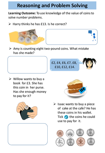 Money: AQA Entry Level 1 Maths | Teaching Resources