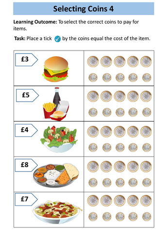 Money: AQA Entry Level 1 Maths | Teaching Resources