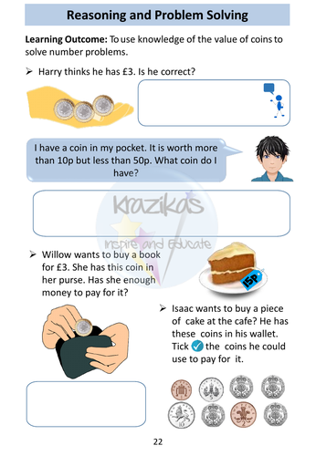 Money: AQA Entry Level 1 Maths | Teaching Resources