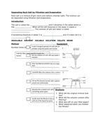 Rock Salt Practical | Teaching Resources
