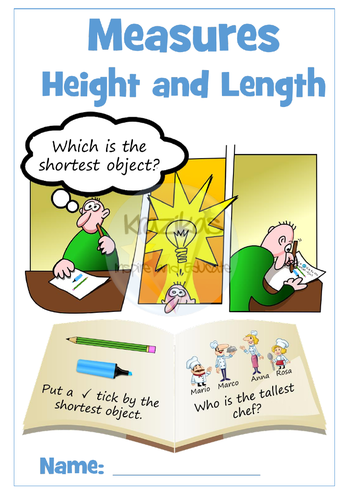 Measure: Height and Length - AQA Entry Level 1 Maths | Teaching Resources
