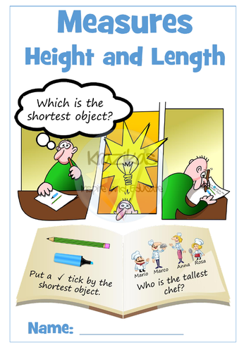 Measure: Height and Length - AQA Entry Level 1 Maths | Teaching Resources