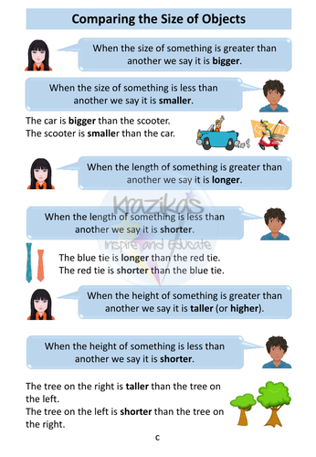 Measure: Height and Length - AQA Entry Level 1 Maths | Teaching Resources
