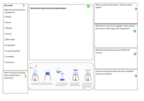 Chemical changes complete topic TRILOGY | Teaching Resources