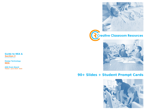 GCSE DT NEA AQA Guide to Section C – Generating Design Ideas with ...