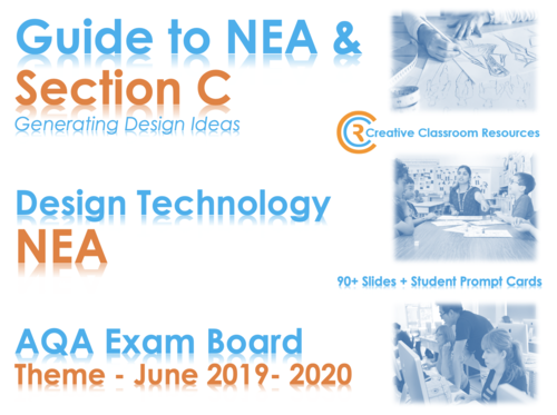 GCSE DT NEA AQA Guide to Section C – Generating Design Ideas with ...