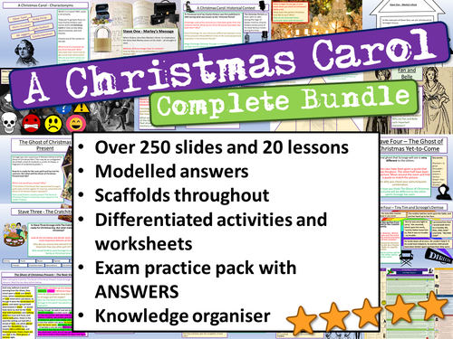 A Christmas Carol GCSE | Teaching Resources