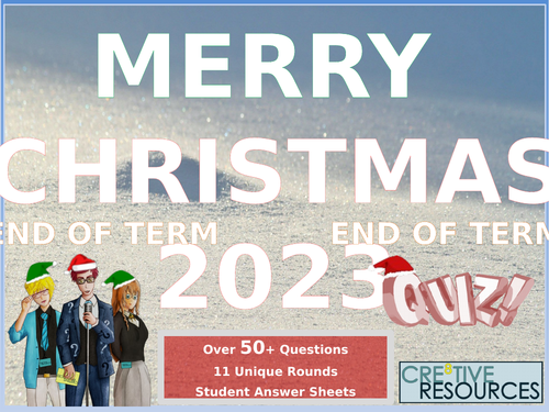 End of Term Christmas Quiz | Teaching Resources