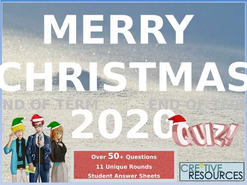 End of Term Christmas Quiz | Teaching Resources