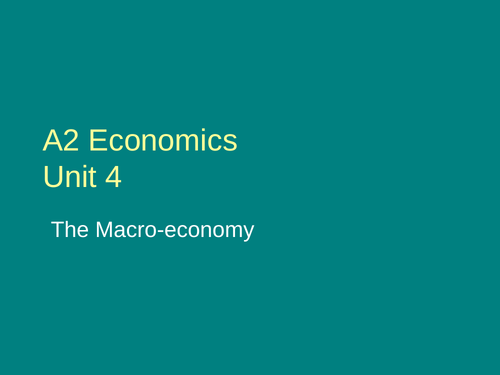 A Level Economics Teaching powerpoints bundle | Teaching Resources